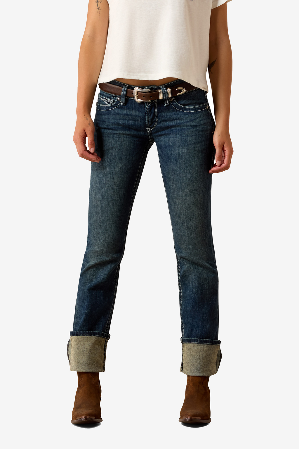 R.E.A.L. Mid Rise Stretch Jeans Raka Ben Ocean – Swedish Equestrian