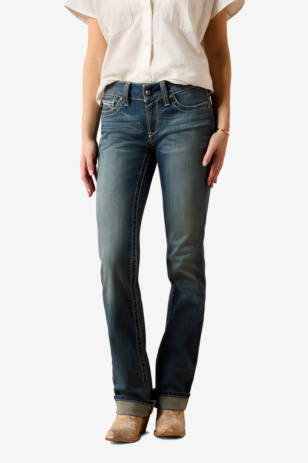 Jeans R.E.A.L. Mid Rise Stretch Raka Ben Rainstorm – Swedish Equestrian