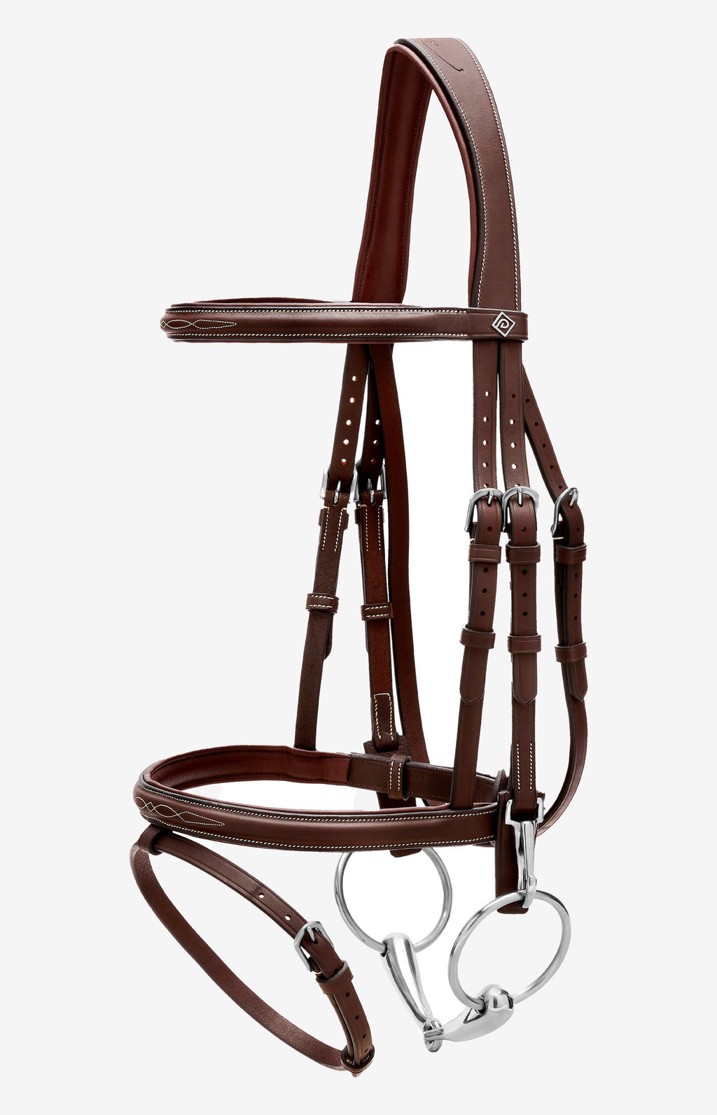 Bridle Combined Noseband Quick Release Brown – Swedish Equestrian