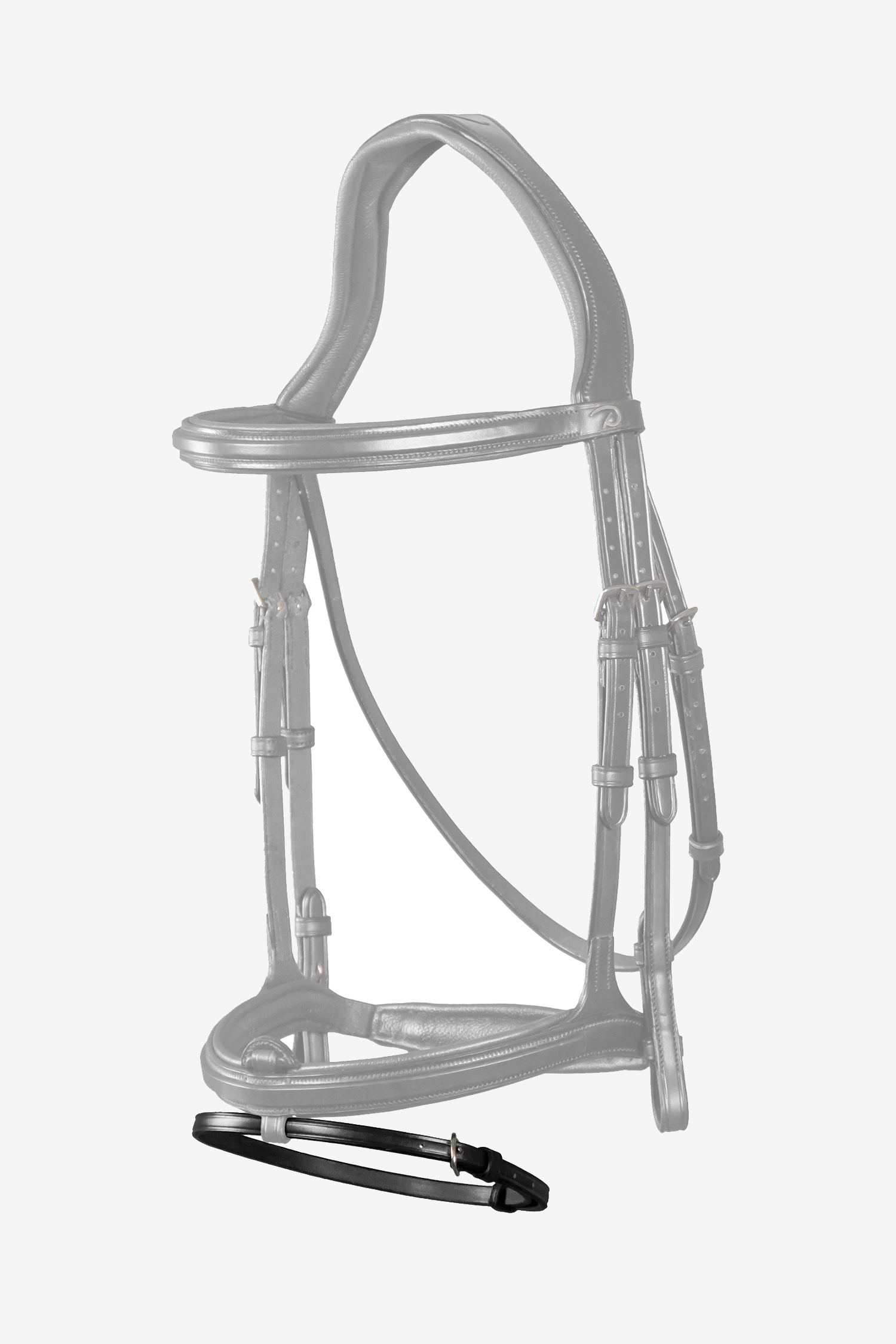 Pasek do nachrapnika flash New English czarny – Swedish Equestrian